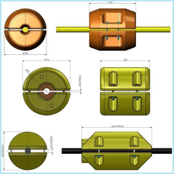 Marine products for coastal and offshore