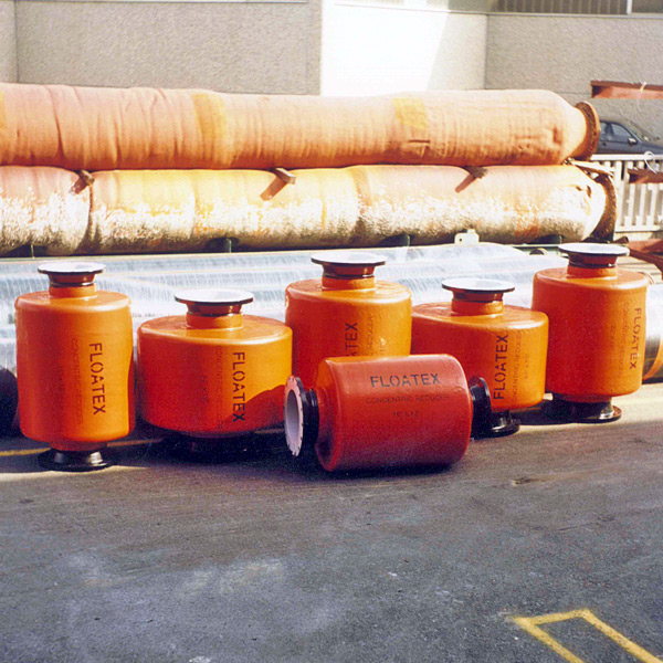 “Y” pieces and concentric reducers for floating | Floatex srl - Italy